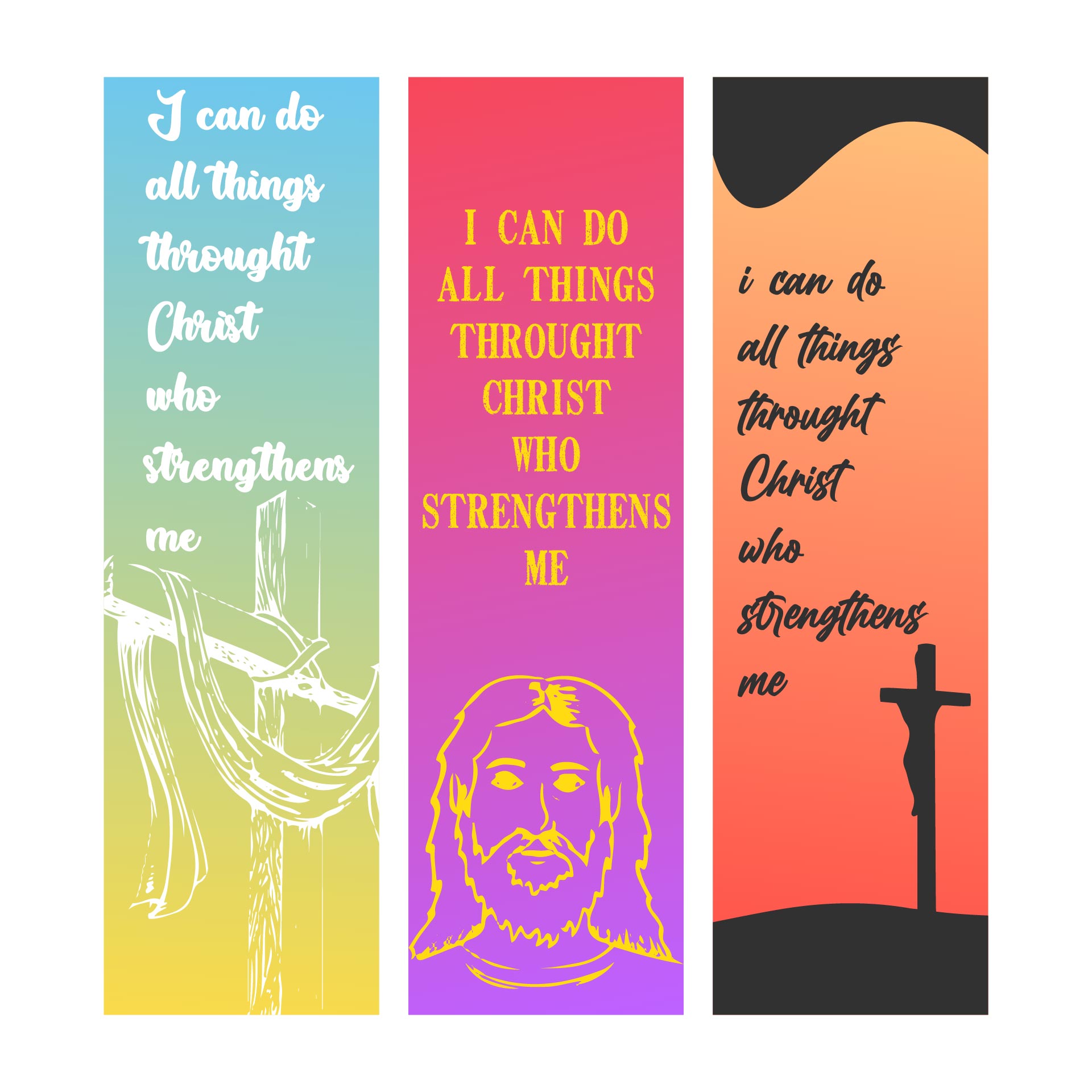 Free Printable Bible Bookmarks Templates Printable Word Searches