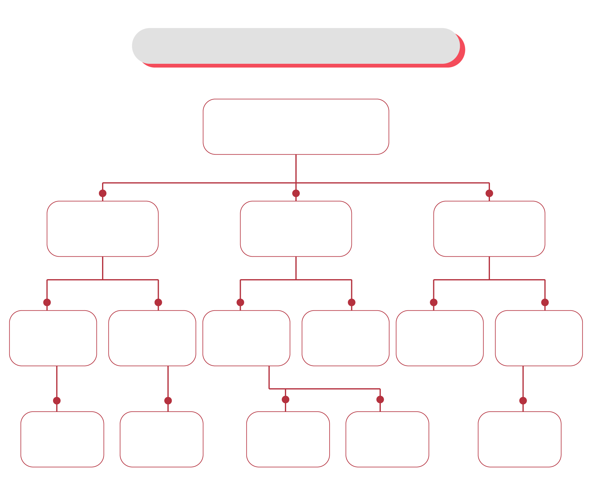 13 Best Free Printable Blank Organizational Charts Printablee