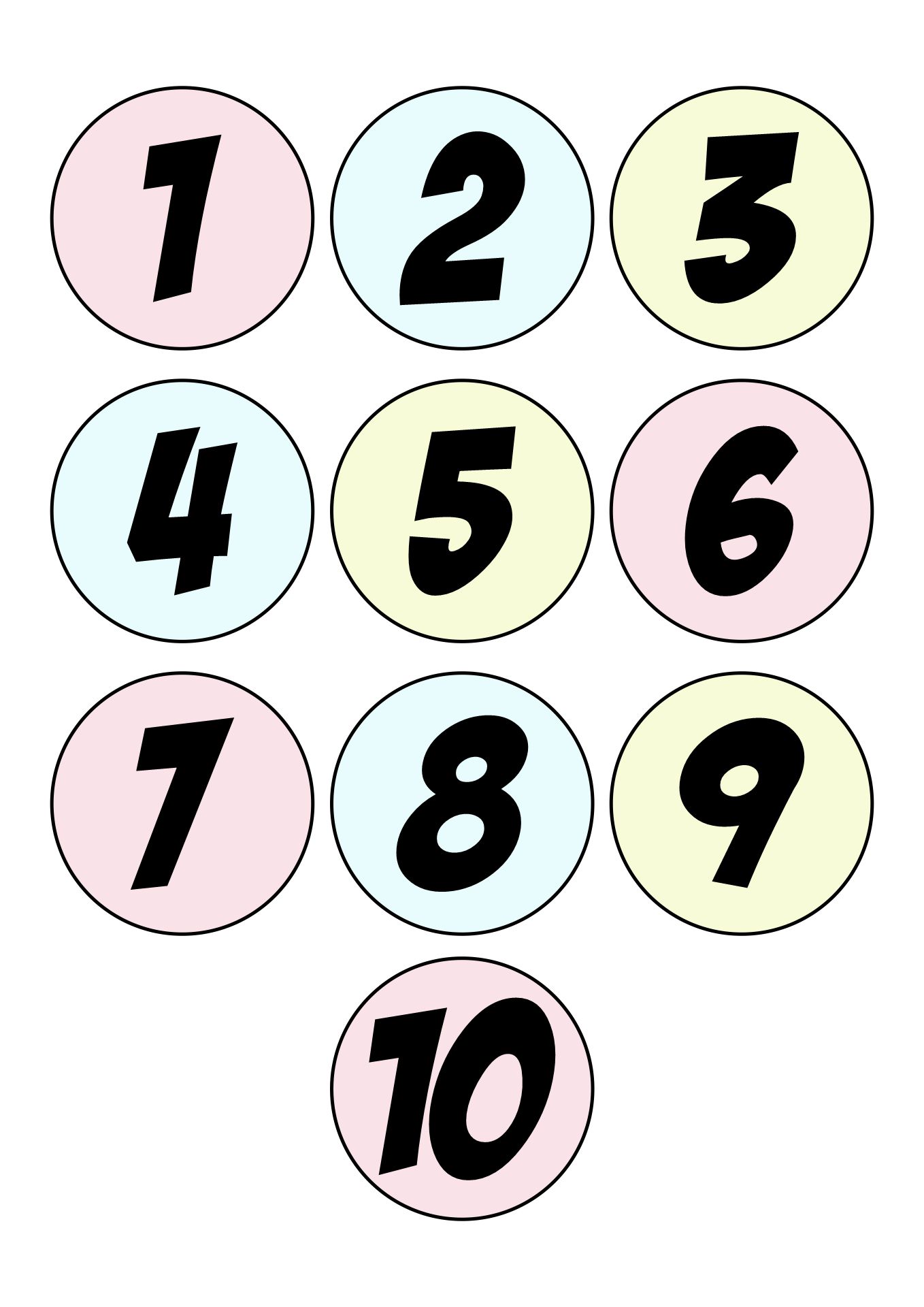 Stencil Numbers Printable Free