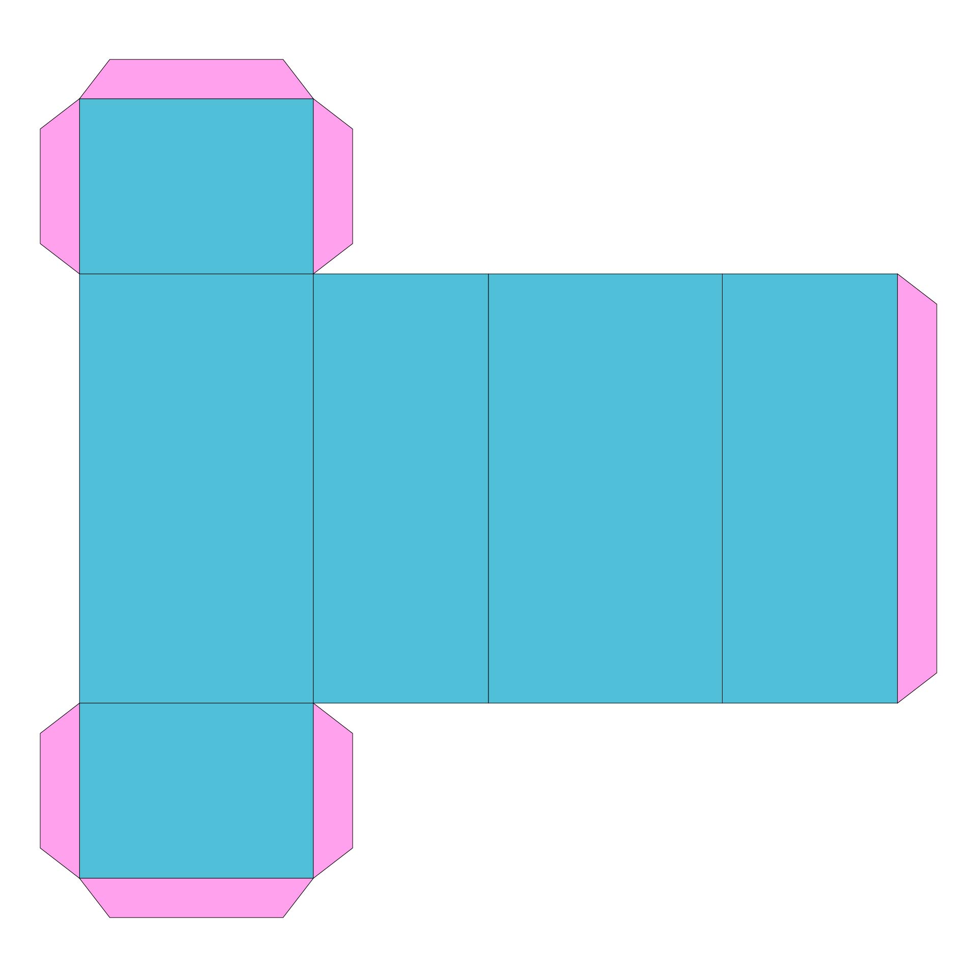 10 Best Rectangular Box Template Printable Printablee