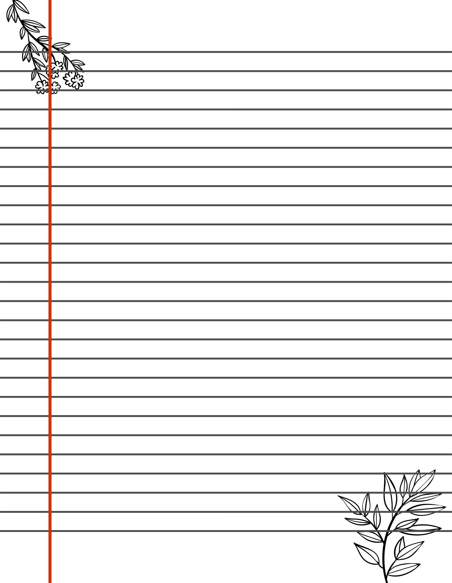 Lined Letter Paper - 11 Free PDF Printables | Printablee Lined Letter Paper - 11 Free PDF Printables | Printablee