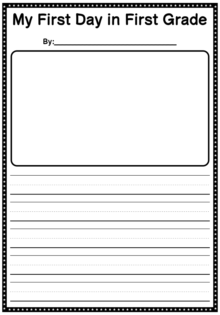 12 Best First Grade Printable Paper Like Printablee