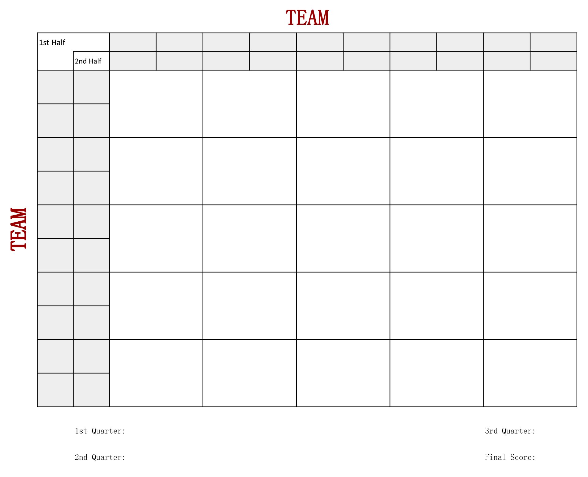 Football Pool Template Printable Printable World Holiday