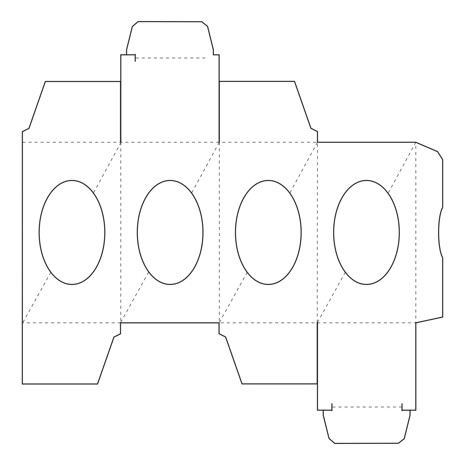 Rectangular Box Box Template Printable Printable Templates