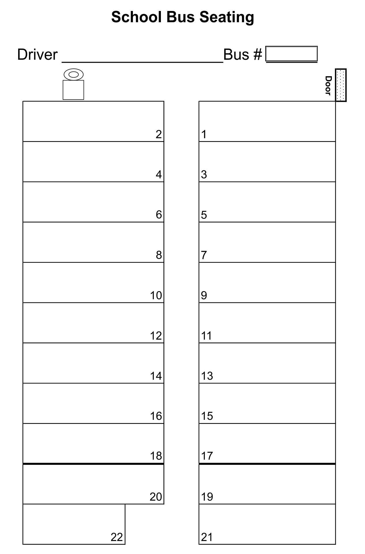 10 Best School Bus Seating Chart Printable PDF For Free At Printablee