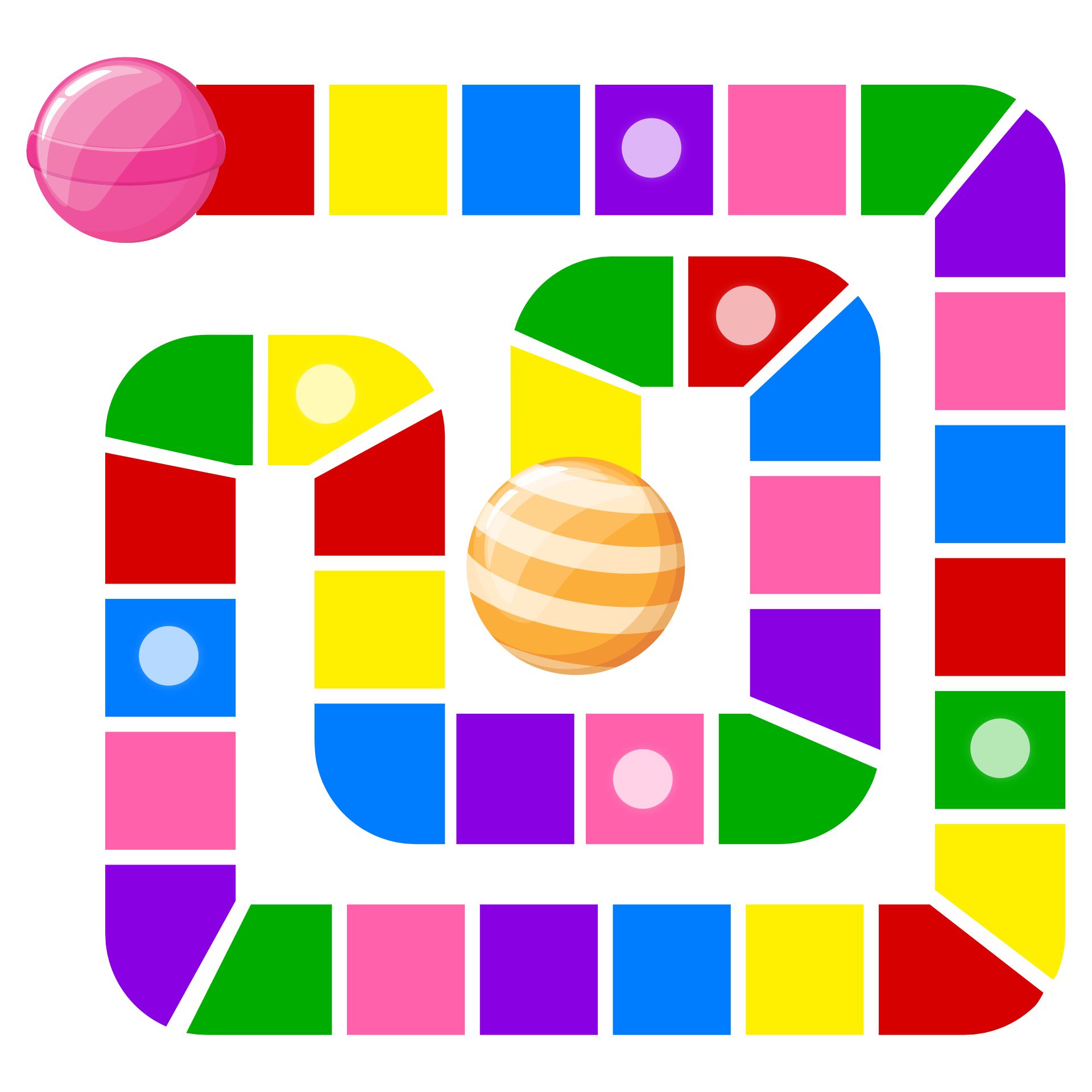 Printable Candyland Game Board Template Printable Templates