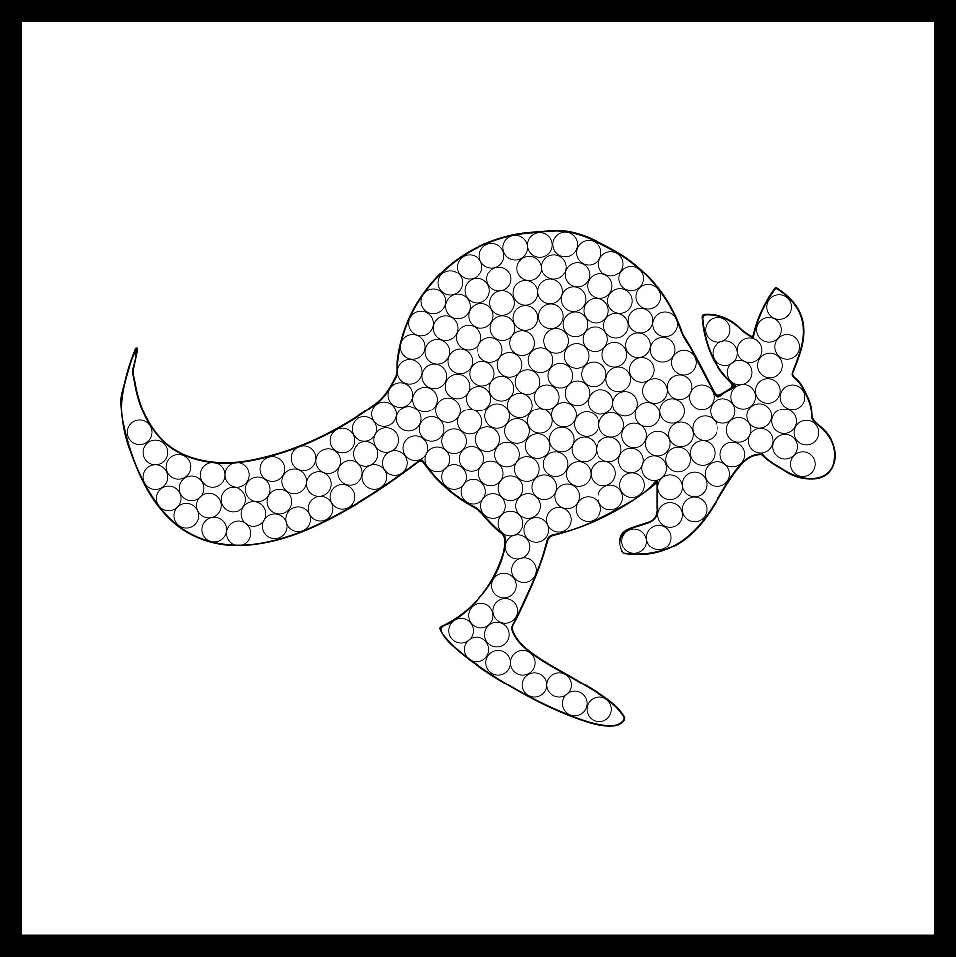 10 Best Dot Rainbow Printable Coloring Pages Printablee