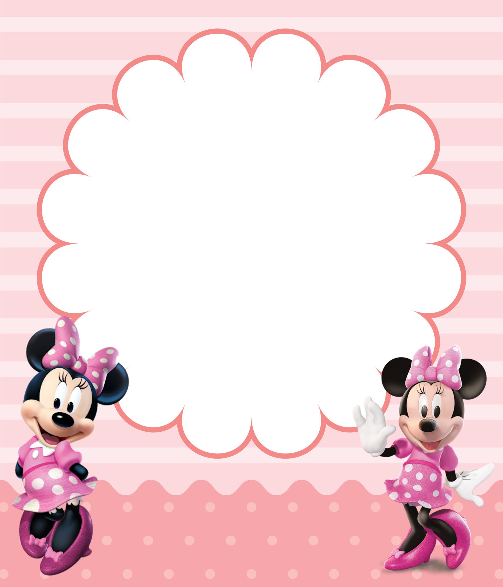10 Best Minnie Mouse Printable Template Printablee