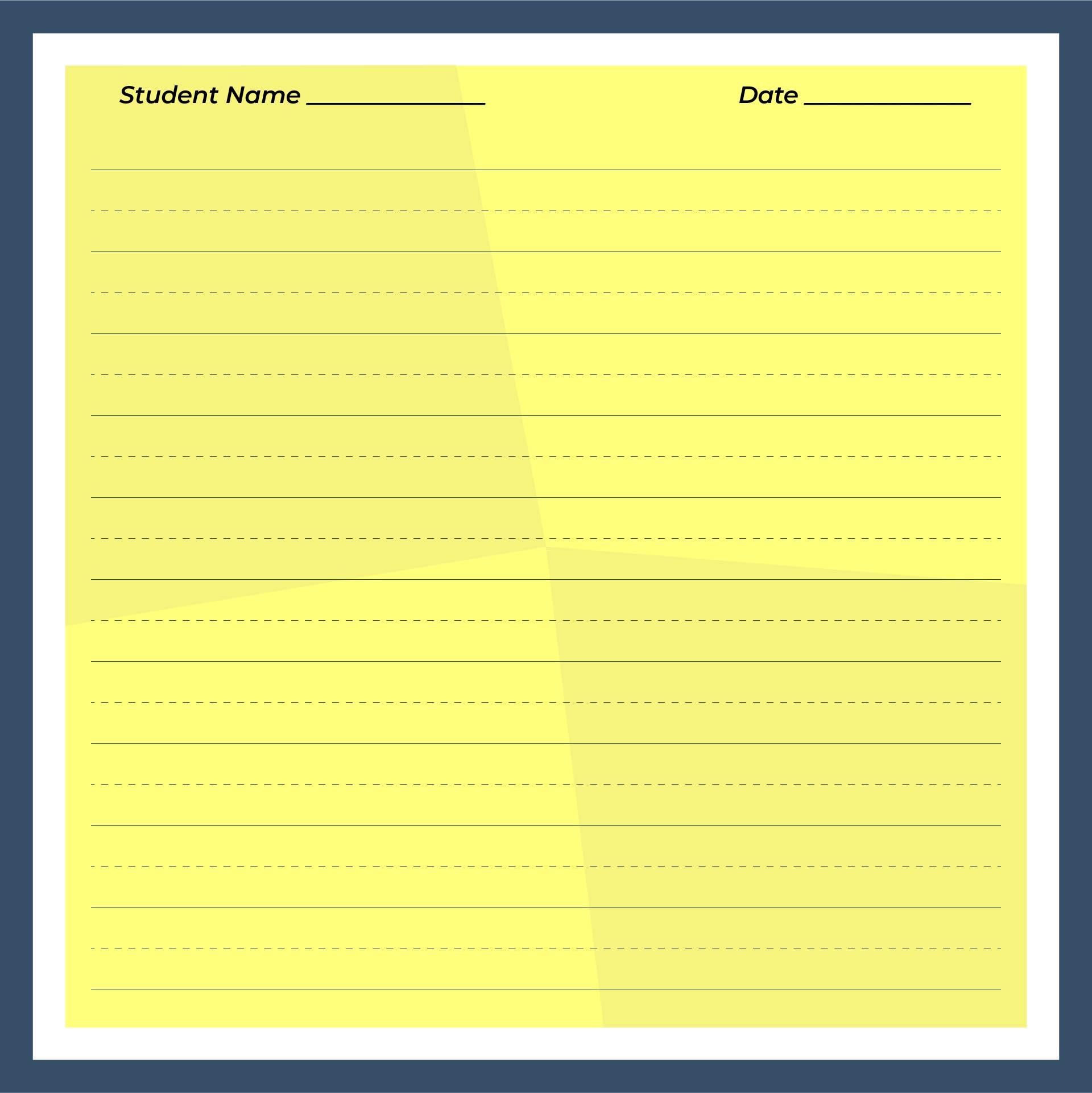 10 Best Second Grade Writing Paper Printable Printablee