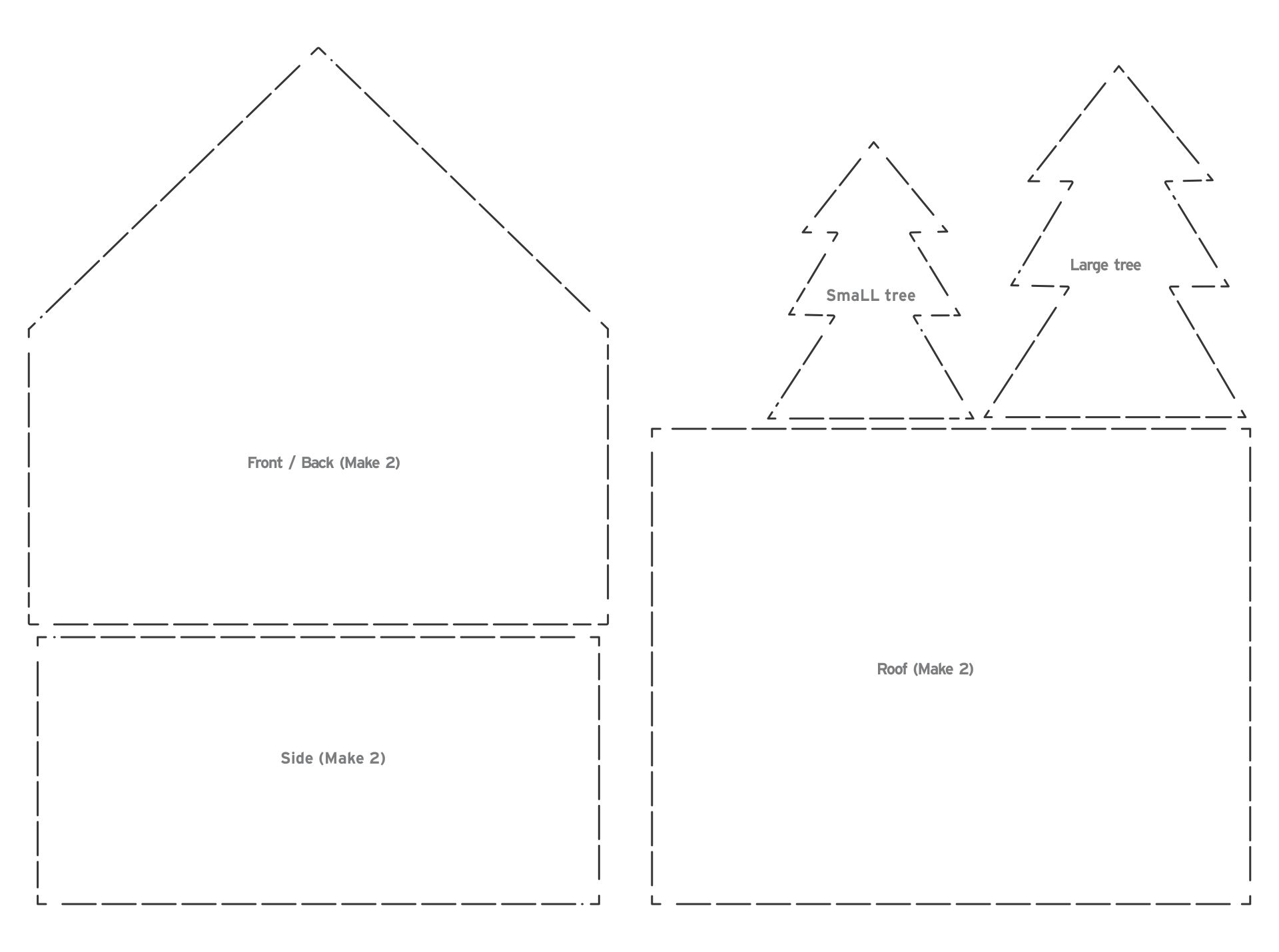 10 Best Gingerbread Template Printable PDF For Free At Printablee