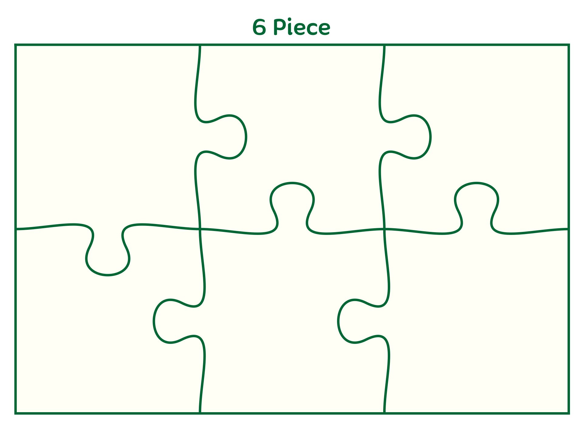10 Best 9 Piece Jigsaw Puzzle Template Printable Printablee