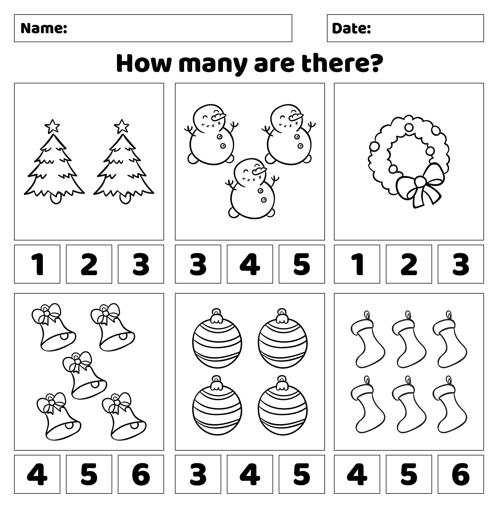 10 Best Kindergarten Christmas Activities Free Printable PDF For Free