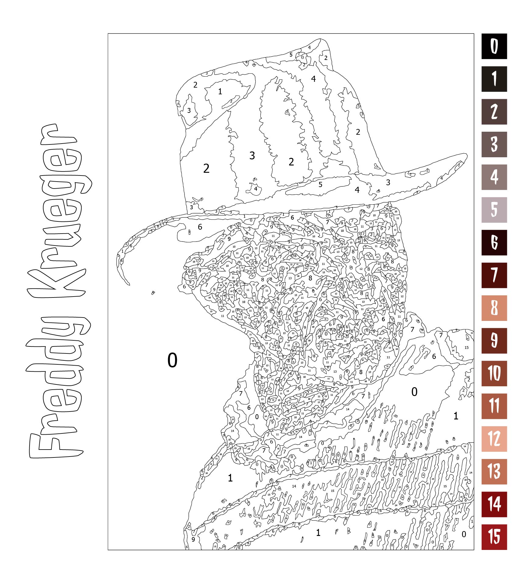 Free Printable Adult Horror Coloring Pages