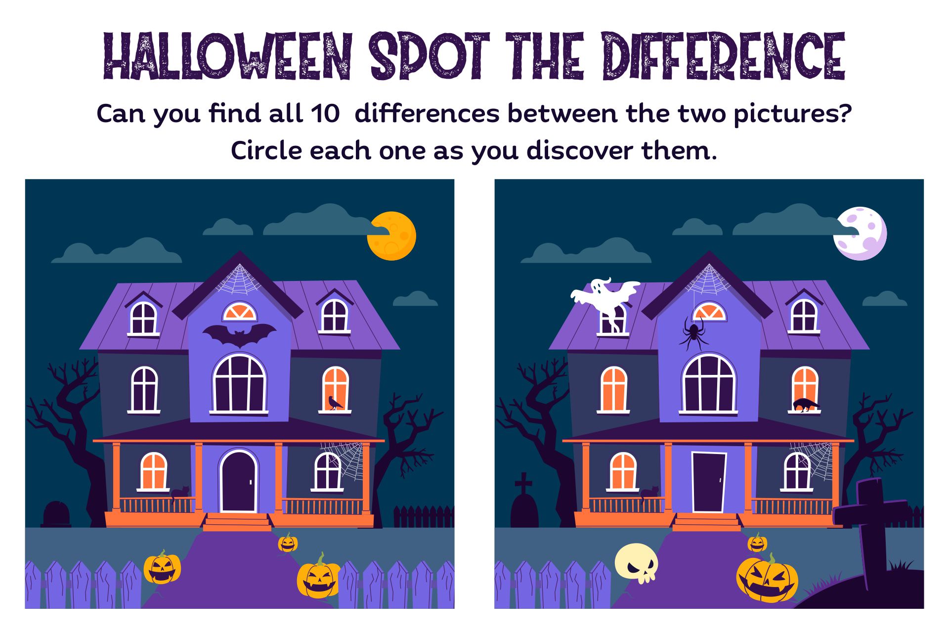 Halloween Free Printables - Printablee