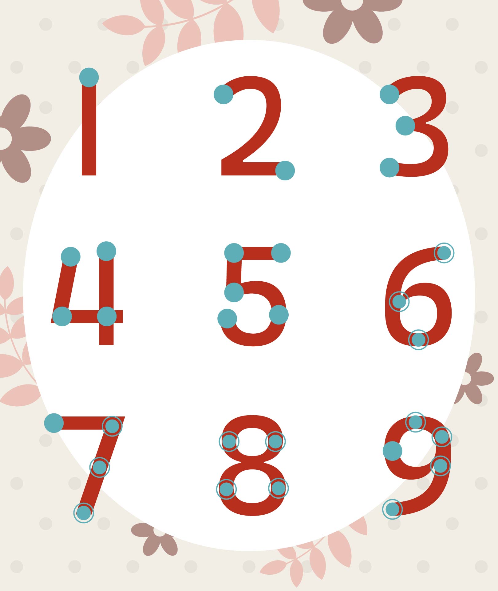 TouchMath Numbers 1 9 - 13 Free PDF Printables | Printablee